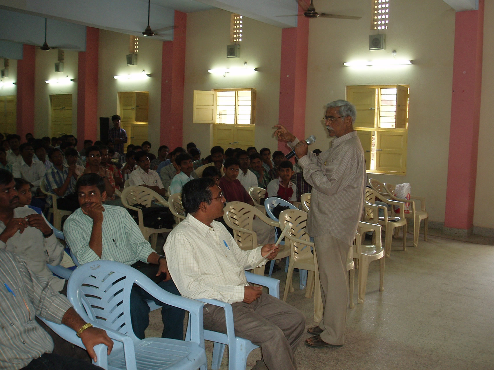 Seminar on Chemical Pollution by School children – Chemistry Rama Sastry