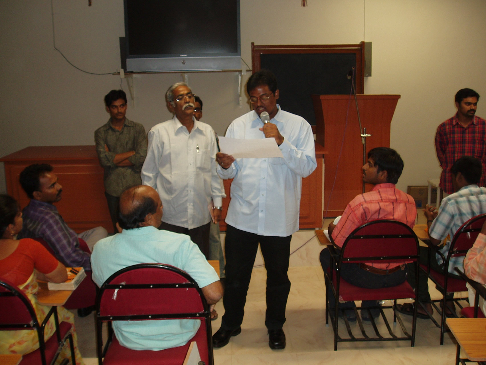 Photos of National seminar 14-09-2005 – Chemistry Rama Sastry